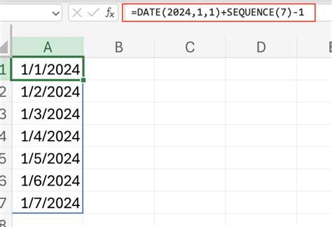 Excels Sequence Function Create Dynamic Number Series In Minutes