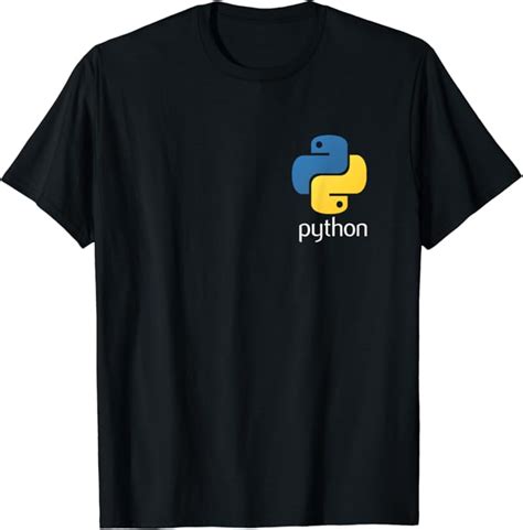 Python Programmer T Shirt Computer Developers Tee T Shirt Clothing Shoes And Jewelry