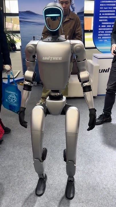 Squish G1 Demo Of Unitree G1 At This Weeks 2024 Codehyphen Shorts Robot Creator