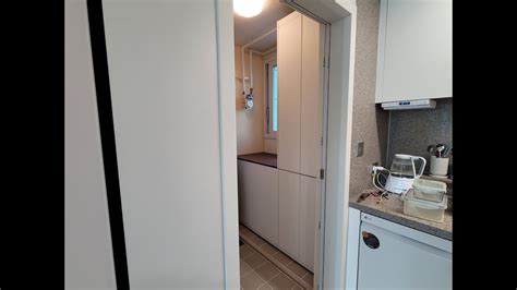 수원영통 아이파크캐슬3차 다용도실 보조주방 세탁실수납장 설치시공사례 주문제작가구전문 알앤비우드 Youtube