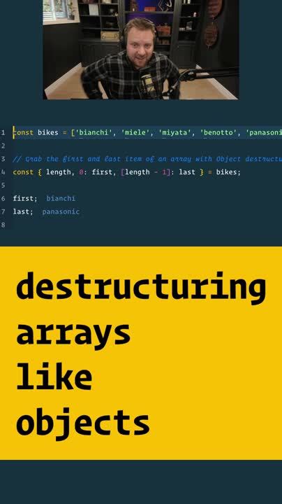 Wes Bos On Linkedin 🔥 Another Goofy One For Ya Since Arrays Are Objects In Javascript You