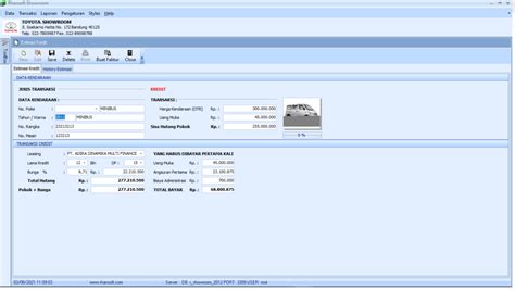 Program Showroom Kendaraan R H A N T E C H