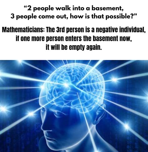 Math Logic When Negative People Empty Your Basement ·