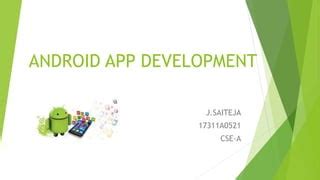 Android App Development Ppt PPTX