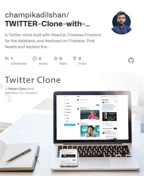 champika dilshan on linkedin reactjs twitterclone webdevelopment