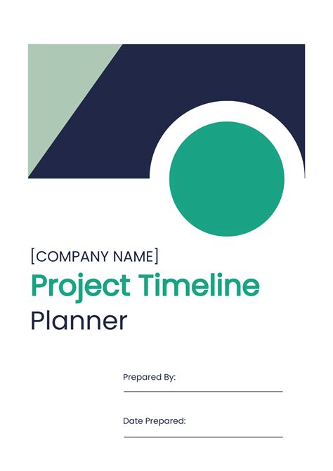 Free Project Timeline Planner Template To Edit Online