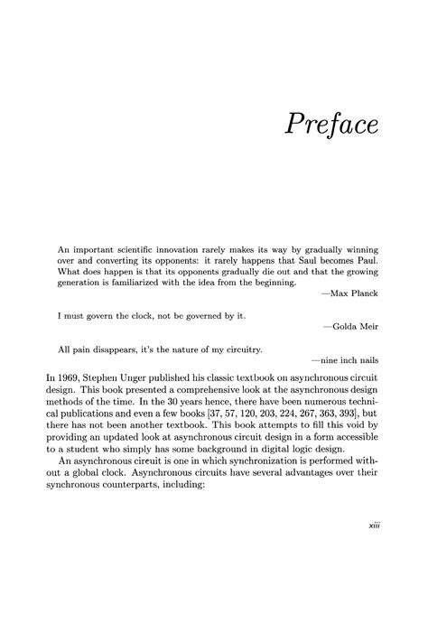 SOLUTION Asynchronous Circuit Design Studypool