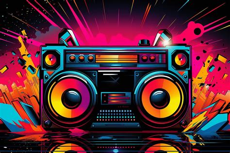 Ai Generiert Boombox 80er Jahre Kostenloses Bild Auf Pixabay