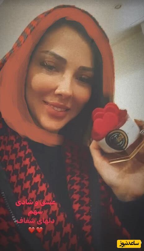 عکس کادوی ولنتاین بند انگشتیِ لیلا اوتادی از طرف عشقش آخِییی چه ذوقی