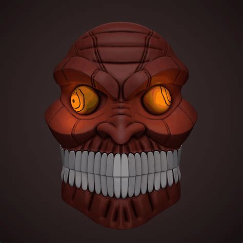 🎃 Turbo Granny Mask Dandadan Okarun Yokai・ Stl File For 3d Printing・cults