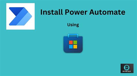 Install Power Automate Youtube