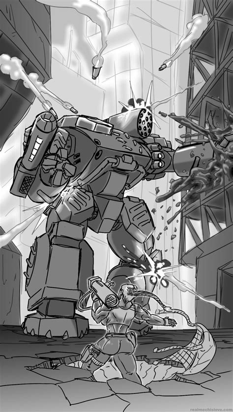 Some Of My Recent Battletech Art R Mecha
