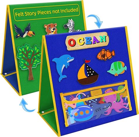 Chefan Felt Tree And Large Foldable Felt Board Toys And Games
