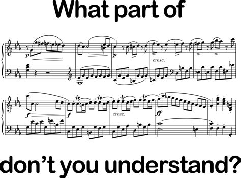 What Part Dont You Understand Musical Notation Etsy Canada In 2023