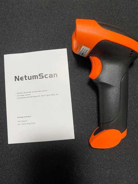 Amazon co jp NetumScan Bluetooth QR バーコード スキャナー in 自動ワイヤレス D D コード スキャナー USB 画像バーコード リーダー