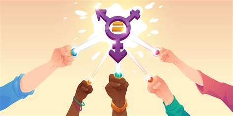 Gender Equity Choice Of Sexuality And Identity 14634549 Vector Art At