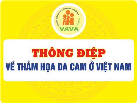 Thông điệp Về Thảm Họa Da Cam ở Việt Nam