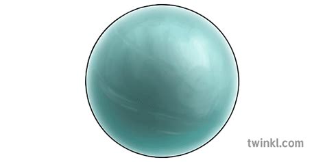 Uranus Solar System Ice Giant Tilted Axis Rings Png