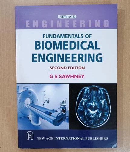 Fundamentals Of Biomedical Engineering 2nd Ed Book G S Sawhney At ₹ 130 Piece इंजीनियरिंग बुक