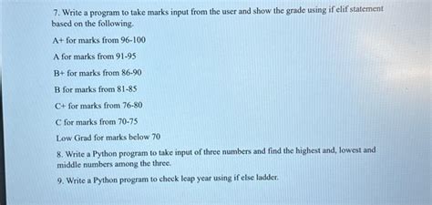 Solved 1 Take A Number From The User Using An Input