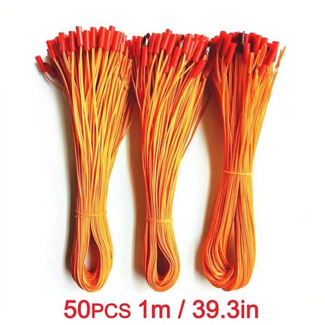 50pcs 1m2m3m Length Electric Ematch Ignitor Pyrotechnic Show Firing 50pcs 1m2m3m Length Electric Ematch Ignitor Pyrotechnic Show Firing