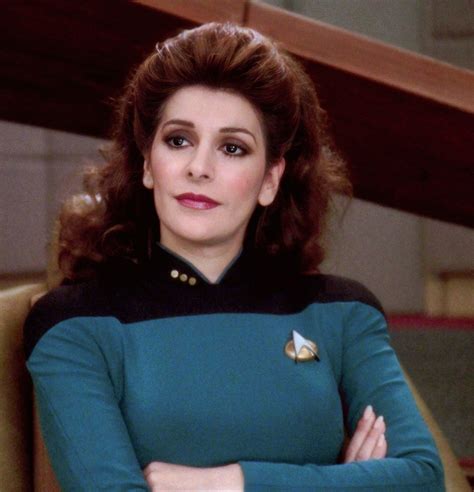 Deanna Troi Icon Fantascienza Attrici Capelli Castani