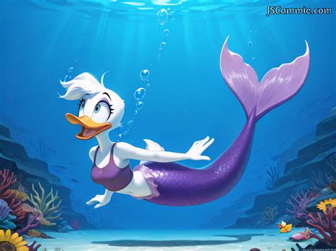 Daisy Duck Mermaid By Lightreading2 On Deviantart