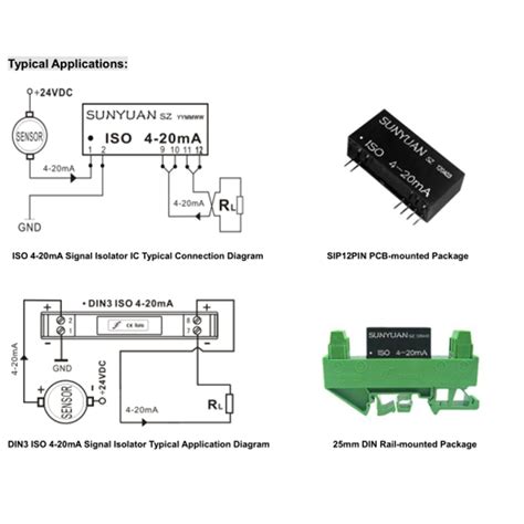 4 20ma Isolator 4 20ma Current Loop Isolator