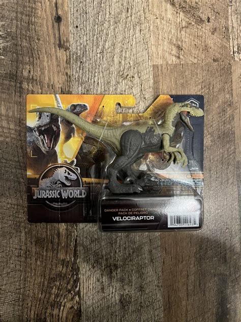Figurine Dinosaure Jurassic World Velociraptor Danger Pack Dinosaure
