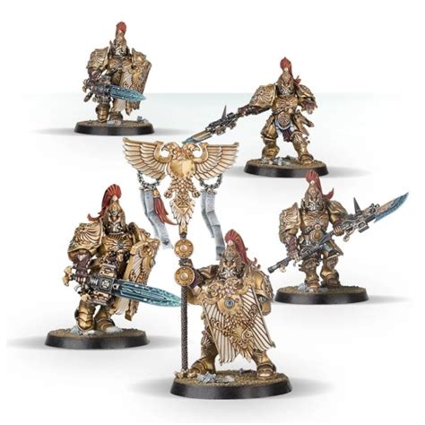 Custodian Guard Squad Vexilus Praetor Shield Captain Warhammer 40000