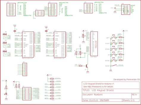 lcd keypad shield circuit diagram
