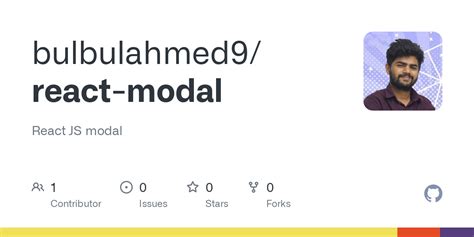Github Bulbulahmed9 React Modal React Js Modal