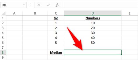 How To Calculate The Median In Microsoft Excel