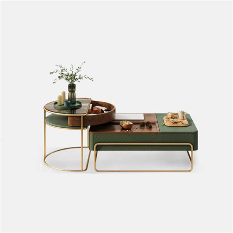 Stylish Nesting Table Set With Drawers 39 37 Free Shipping
