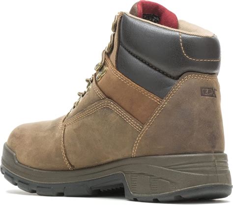 Wolverine Boots Wolverine Mens Cabor Epx Wp Safety Boots Dark Brown