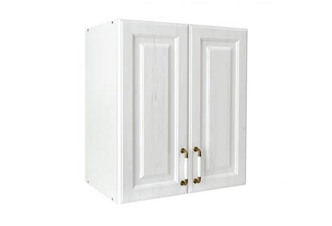 Кухненски шкаф горен с две врати Rustic V60 бял • Модулна кухня Rustic бяла • Мебели Монема