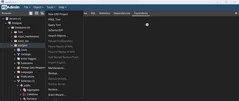 Data Modeling With ERD Features In PgAdmin