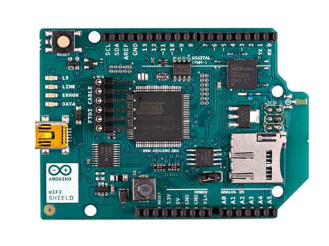 Arduino WiFi Shield Antenna Integrata Raspberry Pi Arduino