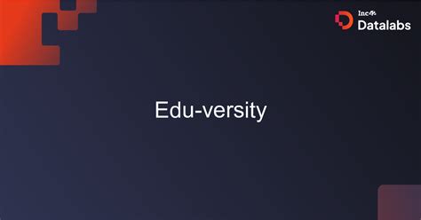 Edu Versity An Edtech Bootstrapped Company Based Out Of Bengaluru