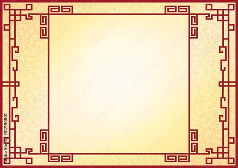 Chinese Background With Copy Space Vector Illustration Stock Vector