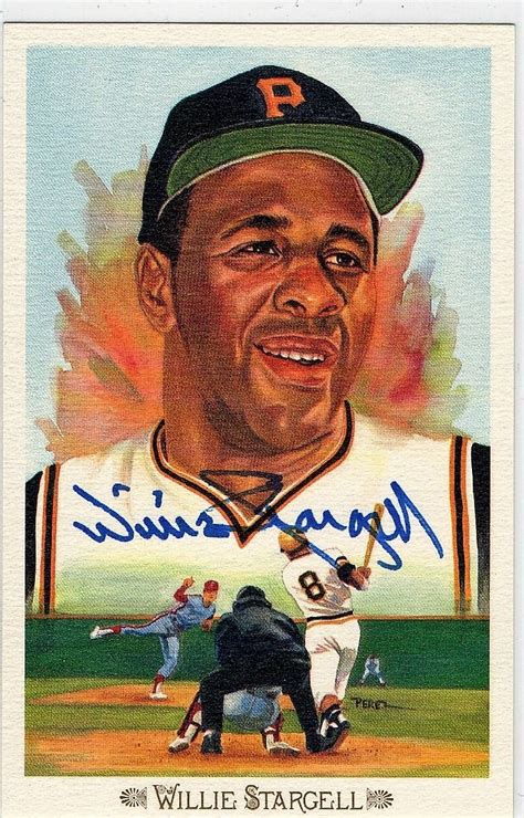 Willie Stargell Signed Autographed 1989 Perez Steele Celebration