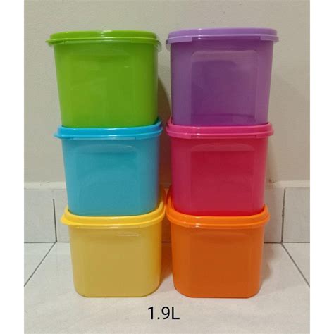 Tupperware Ready Stock Modular Mate Mini Rectangular Ii 19 L