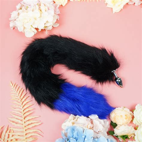Realistic Foxtail Fox Tail Sex Toy Adult Novellty Black Etsy