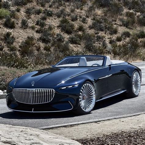 Mercedes Maybach Unveils A Stunning New All Electric Luxury Convertible