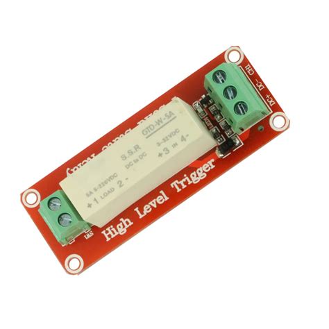 DC V V A Channel SSR Solid State Relay Module High Low Level Trigger Switching Transistor