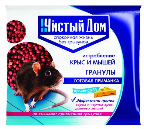 Отрава для мышей в домашних условиях