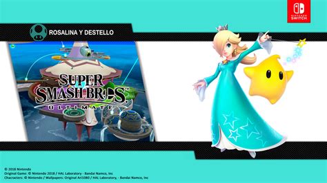 Rosalina Y Destello Super Smash Bros Ultimate By Djari1080 On Deviantart