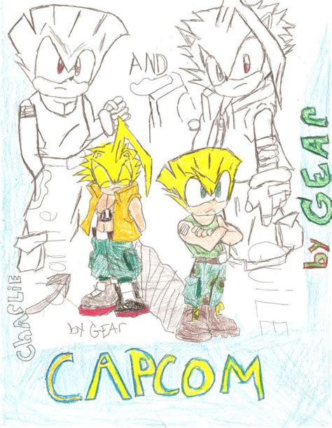 Charlie And Guile By Gearthehedgehog On Deviantart