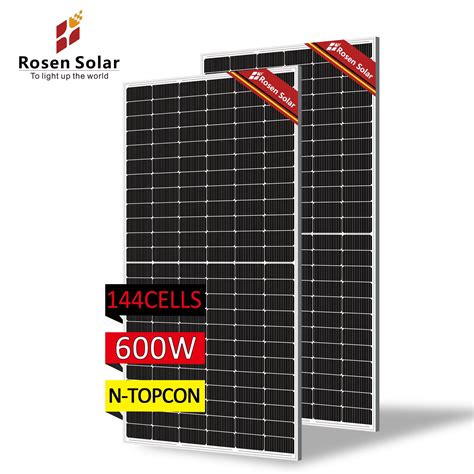 Topcon Solar Panel 550 Photovoltaic Module Kit 182mm N Type Mono Solar