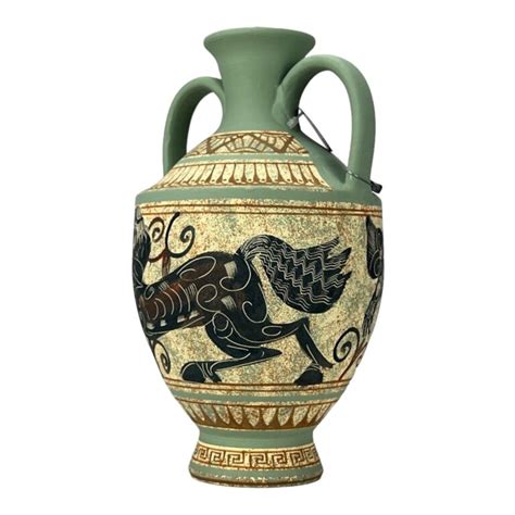Centaur Chiron With Bow And Arrow And His Student Hercules Ancient Greek